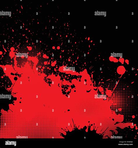 Grunge Splatter Background Stock Vector Image Art Alamy