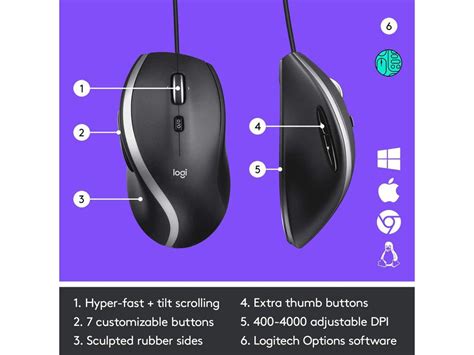 Logitech M500s Mouse Elecom Systems