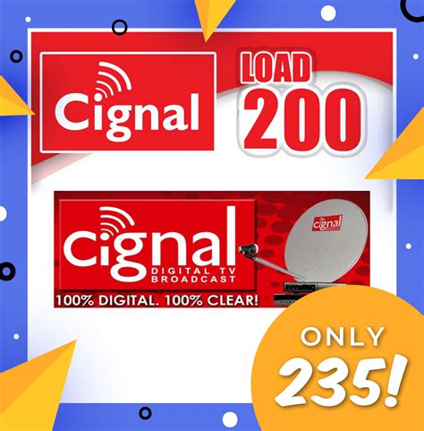 Cignal Prepaid Load 200 Lazada Ph