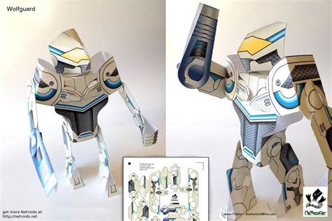 Wolfguard Netroid Papercraft By Jimbox31 On Deviantart