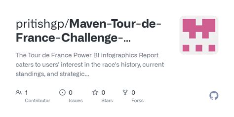 Github Pritishgp Maven Tour De France Challenge Powerbi The Tour De