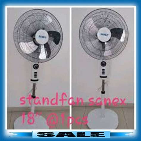 Promo Kipas Angin Berdiri Stand Fan Besi Standfan Sanex 18 Inch Fs