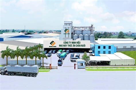 Nhà máy sản xuất thức ăn chăn nuôi Minh Hiếu