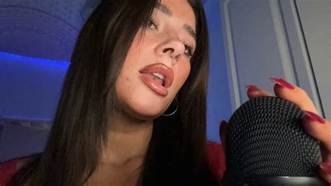 ASMR Upclose Clicky Whispers Mouth Sounds YouTube