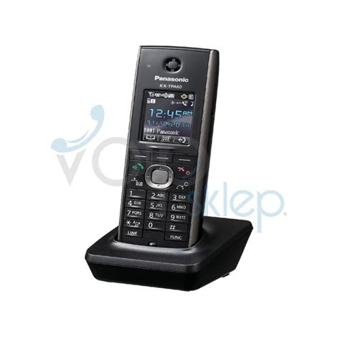 Panasonic KX-TPA60 - Słuchawki Bezprzewodowe (DECT) - VoIP Sklep