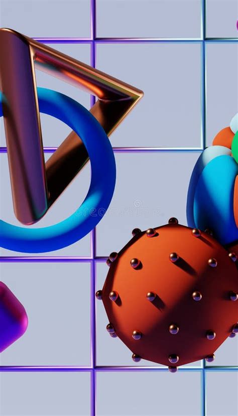 Flying Abstract Figures Cloth Fabric Gradient Waves Abstract Background Iridescent Glass Wavy