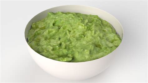 Guacamole 01 3d Model Turbosquid 2050263