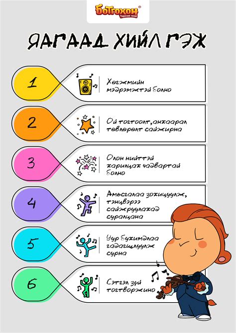 Хийл тоглож сургах нь хүүхдийн Botgokhon Ботгохон