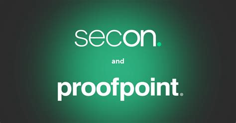Proofpoint Secon Cyber
