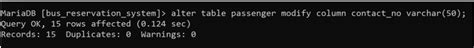 Design Bus Reservation Database System Database Design And