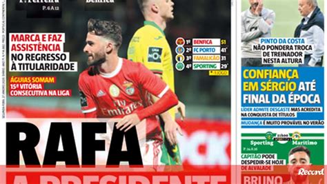 Segunda Feira 27 De Janeiro De 2020 Capas Jornal Record