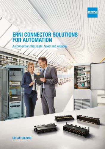 All Erni Electronics Catalogs And Technical Brochures