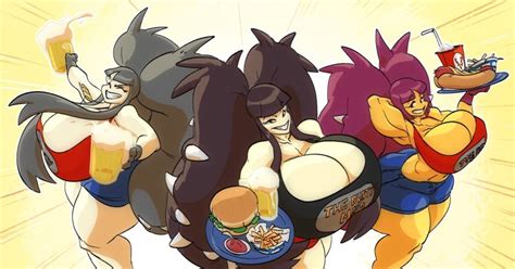 Rule 34 Anthro Armpits Ashley Igph Camilla Igph Commission Erica