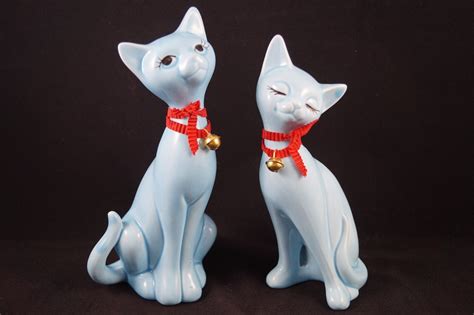 Figurka Koty 2szt Ceramika 7153386055 Oficjalne