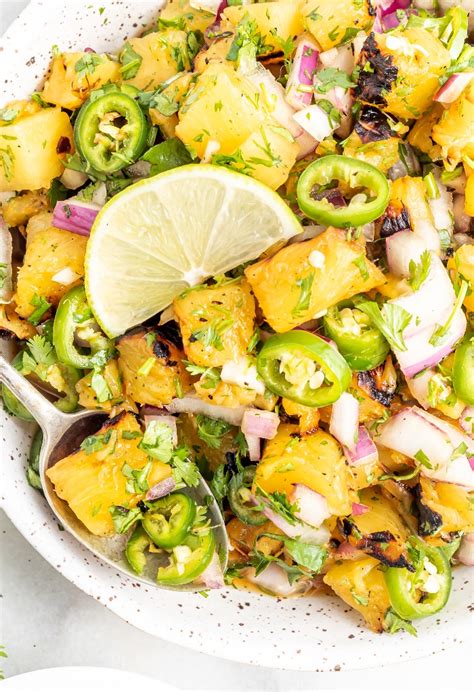 Easy Jalapeno Pineapple Salsa Recipe The Foodie Affair