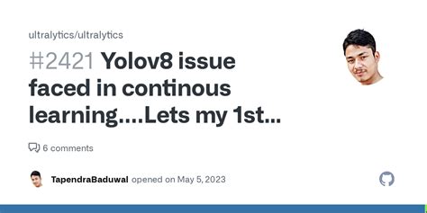 yolov8 issue faced in continous learning lets my 1st model train on
