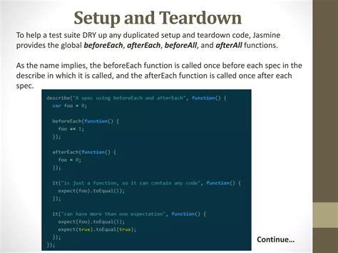 Jasmine Framework Pptx Web Development Internet