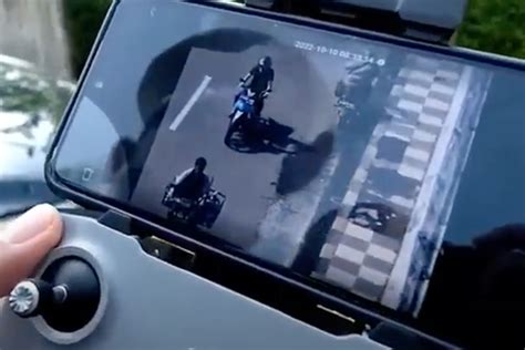 Polda Jawa Tengah Mulai Uji Coba E Tle Pakai Drone