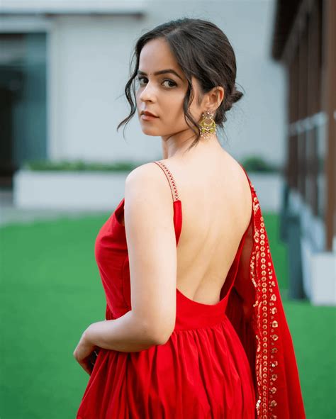 Palak Sindhwani In Red Dress From Laevachi Jaipur R Palakksindhwani