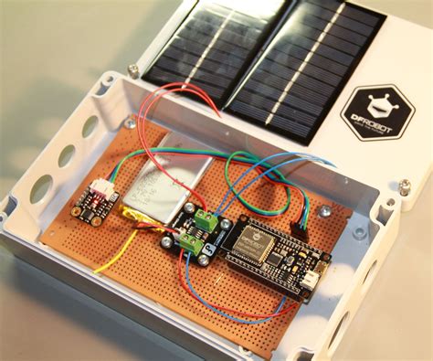 Esp Solar Weather Station Estaciones Meteorol Gicas Meteorologico Estacionamiento