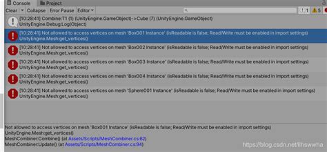 Unity模型合并调研1the Number Of Vertices In The Combined Mesh 32289 Csdn博客