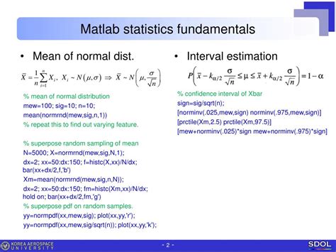 Ppt Matlab Statistics Fundamentals Powerpoint Presentation Free Download Id6592036