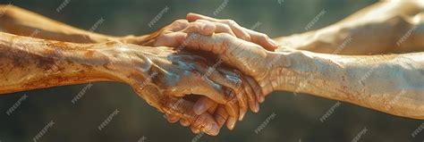 Premium Photo Support System A Team Joins Hands In Solidarity Aiding