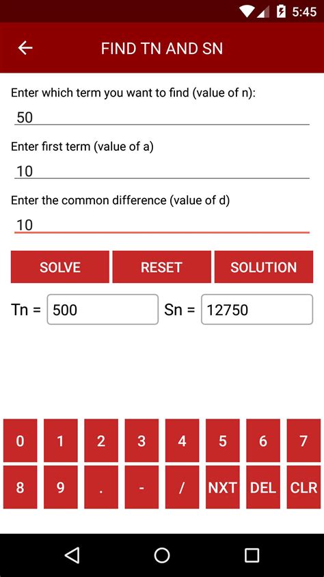Arithmetic Progression Calculator Online Jendela Ilmu