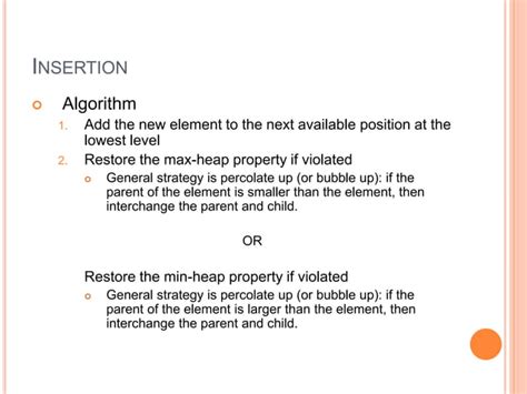 heap sort in the design anad analysis of algorithms ppt