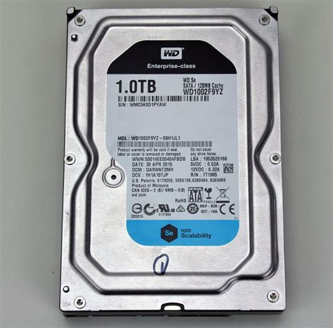 Western Digital WD 1TB WD1002F9YZ Enterprise Class 7200RPM 3.5" SATA ...
