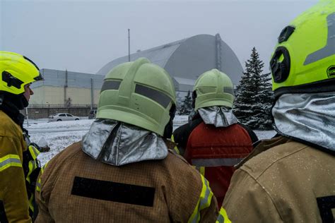 Russian Drone Hits Chernobyl Nuclear Radiation Shield, Ukraine Says ...