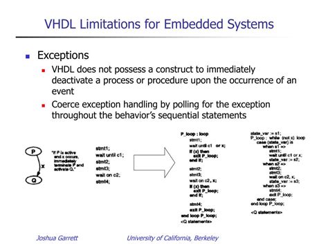 ppt speccharts a vhdl front end for embedded systems powerpoint