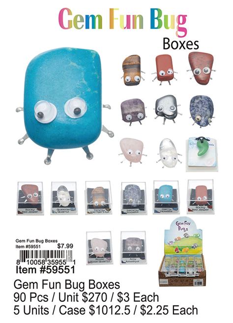 Gem Fun Bug Box Puka Creations