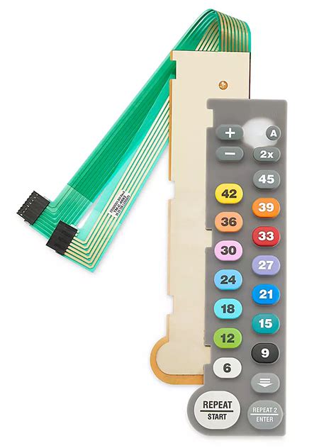 Keypad Assembly For Better Pack Electronic 555esa Tape Dispenser H 1037keypad Uline