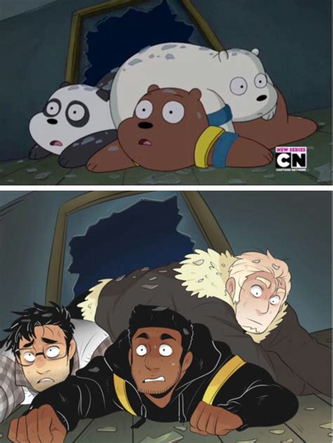 Pin By Trev On Comic We Bare Bears Anime Vs Cartoon Bare Bears