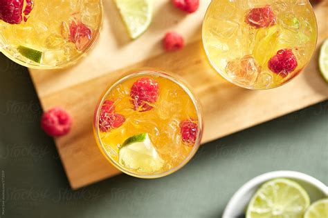 Iced Kombucha Mocktails By Stocksy Contributor Martí Sans Stocksy
