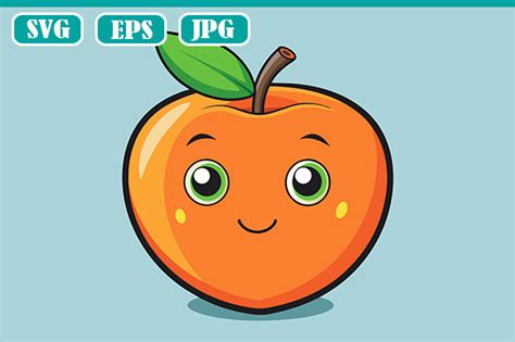 Peach Graphic By Andidda Creative · Creative Fabrica