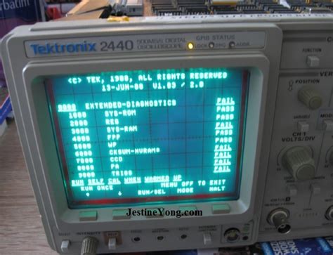 Tektronix Oscilloscope Repair Electronics Repair And Technology News