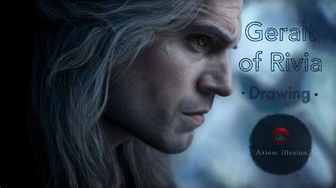 Drawing Geralt Of Rivia Youtube