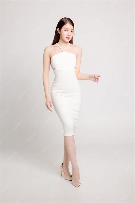 Premium Photo Perfect Slim Body Beautiful Face Of Young Asian Woman