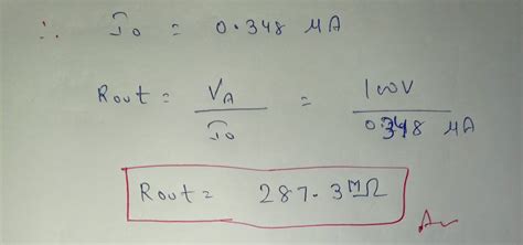 [solved] determine output current and resistance determine the output