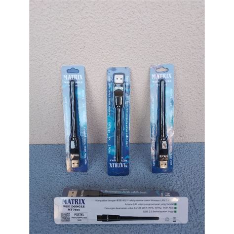 Jual Usb Wifi Dongle Matrix Mt 7601 Shopee Indonesia