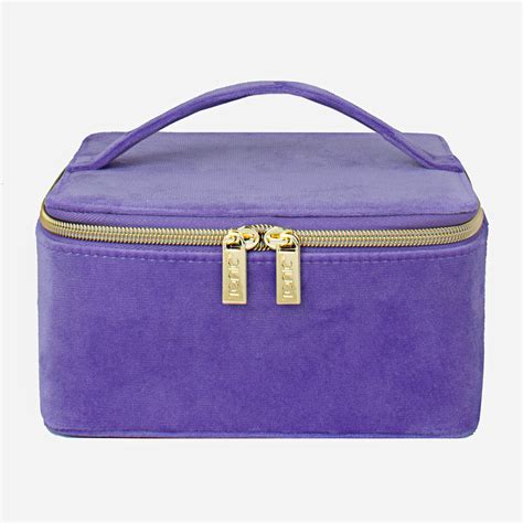 Large Jewellery Cube Luxe Velvet Iris Tonic Australia