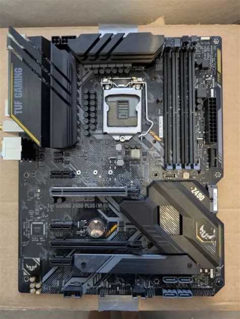 Asus Tuf Gaming Z490 Plus Wifi Intel Motherboard Socket Lga1200 £80