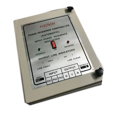 Photron Psc Automatic Phase Sequence Controller Current 2a 400 V At ₹ 6000piece In New Delhi