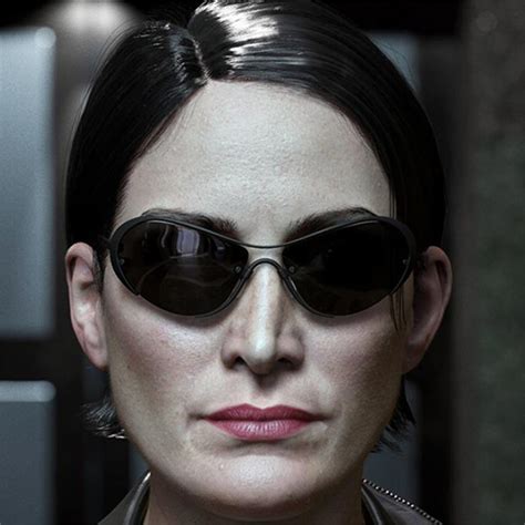 The Matrix Trinity Cosplay Glasses Black Punk Unisex Eyewear Etsy