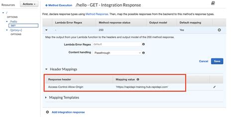 Setting Up Cors On Amazon Api Gateway