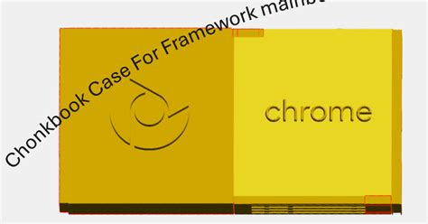 Chonkbook Case For Framework Mainboard By Bakista Download Free Stl Model