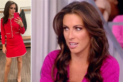 The Views Alyssa Farah Griffin Rocks Sexy Mini Skirt And Matching