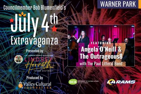 Jul 4 Bob Blumenfield S July 4th Extravaganza And Fireworks 2024